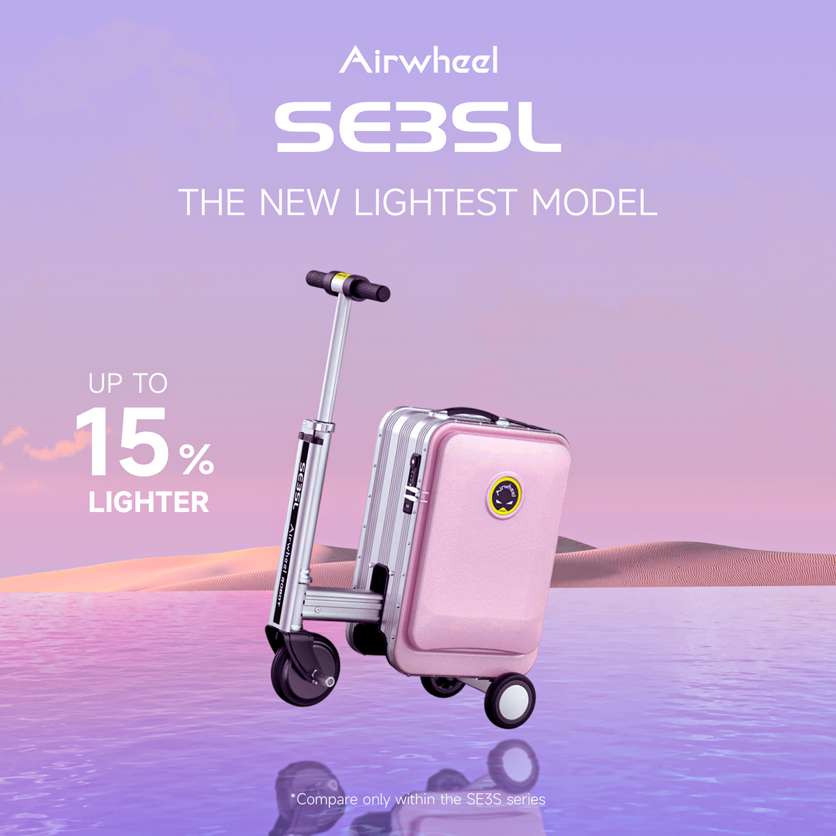 Electric Luggage Scooter | Electric Riding Suitcase | Airwheel SE3SL – Airwheel UAE