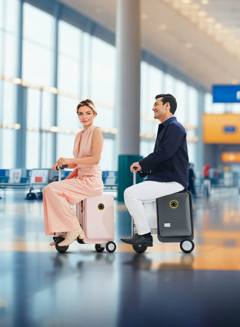 Airwheel UAE Leading Smart Electric Luggage in the United Arab Emirate